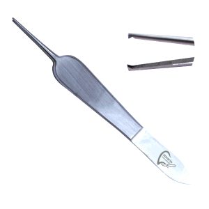 Sauer Fixation Forceps 9cm 0.4mm 1X2 Teeth Smooth Handle - Javeria ...
