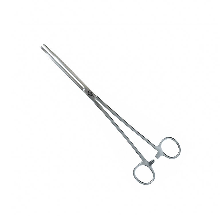 Bozeman Uterine Dressing Forceps Curved 10" - Javeria International