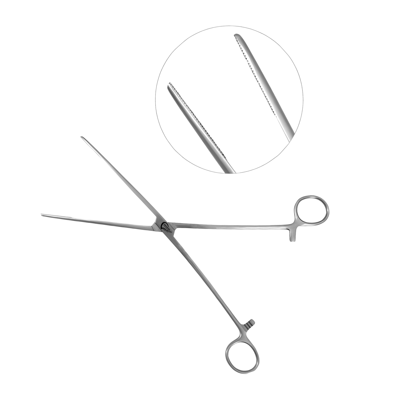 Bozeman Uterine Dressing Forceps Straight 10" - Javeria International