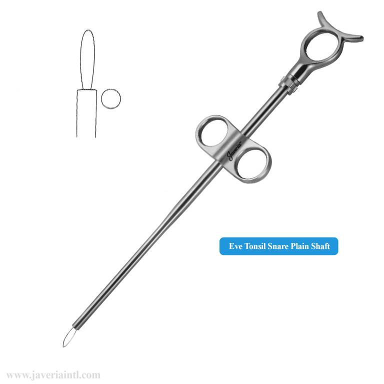 Eve Tonsil Snare Plain Shaft - Javeria International