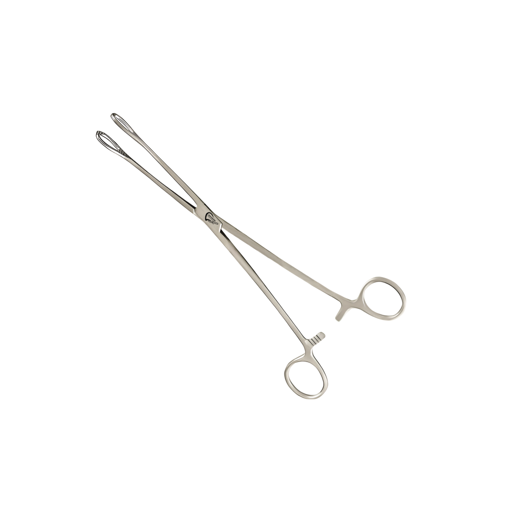 Foerster Sponge Forceps Straight 8" Serrated Jaws - Javeria International
