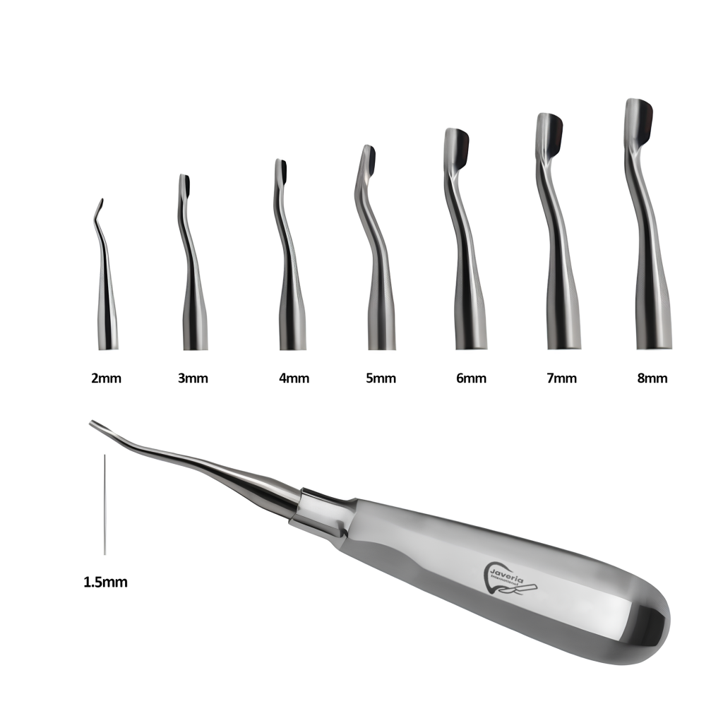 Winged Elevator Standard Handle Forward Angle - Javeria International