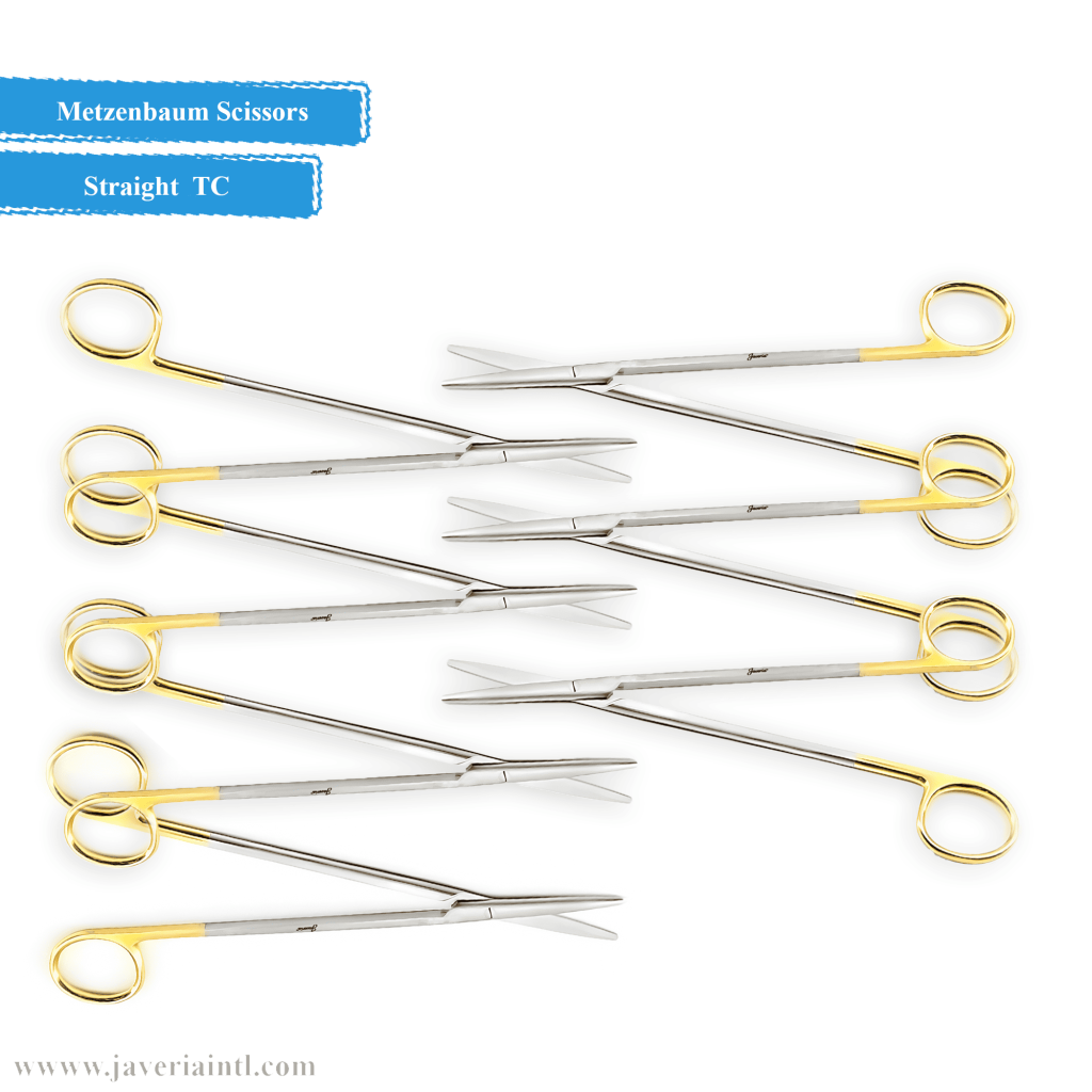 Metzenbaum Scissors Tungsten Carbide Straight – Precision 1