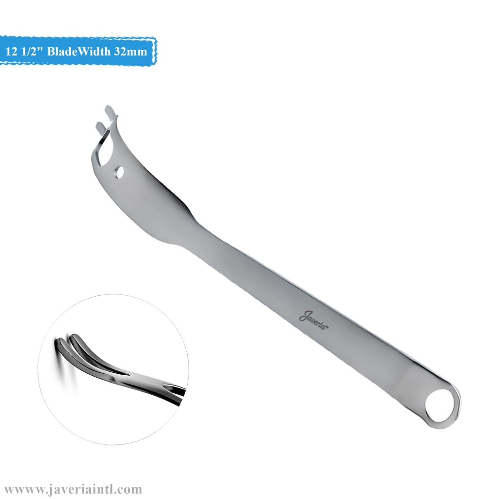 Acetabular Reaming Retractor 12.5" 32mm Blade Reliable Tool