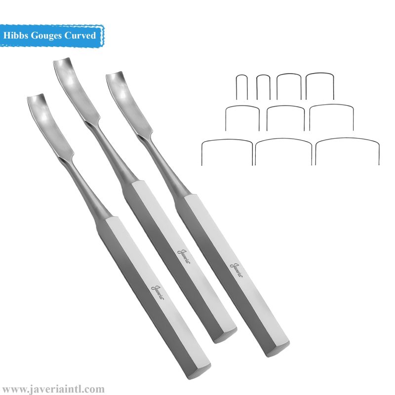 Hibbs Gouge Curved Orthopedic Bone Chisel - Reliable Tool