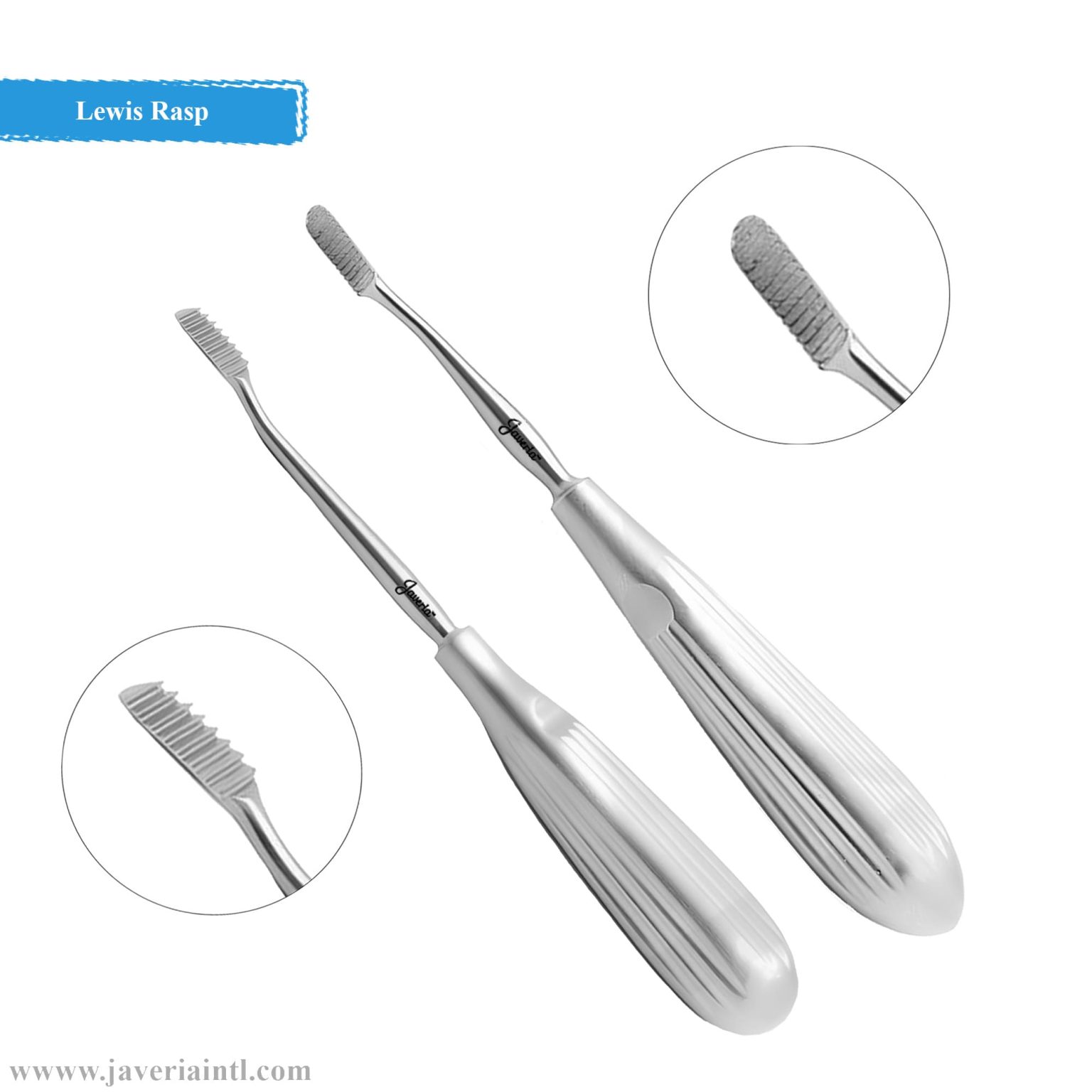 Lewis Rasp - 7 1/2" Backward Cutting Reliable Ortho Tool