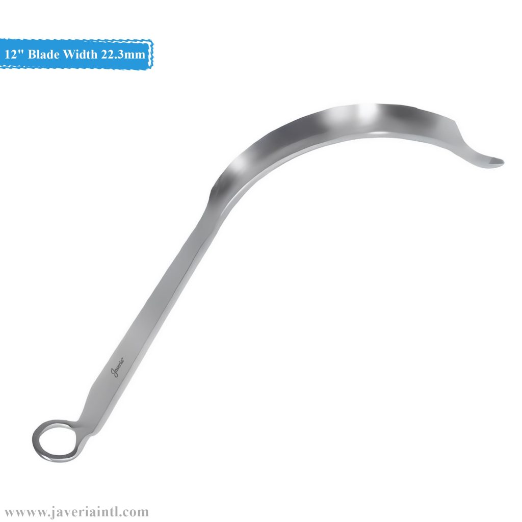 Single Prong Acetabular Retractor 12" - Hip Surgery Reliable