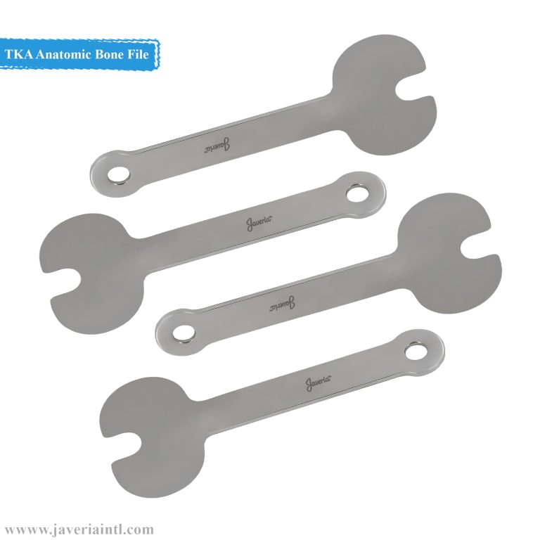 TKA Anatomic Bone File - Orthopedic Surgical Reliable Tool